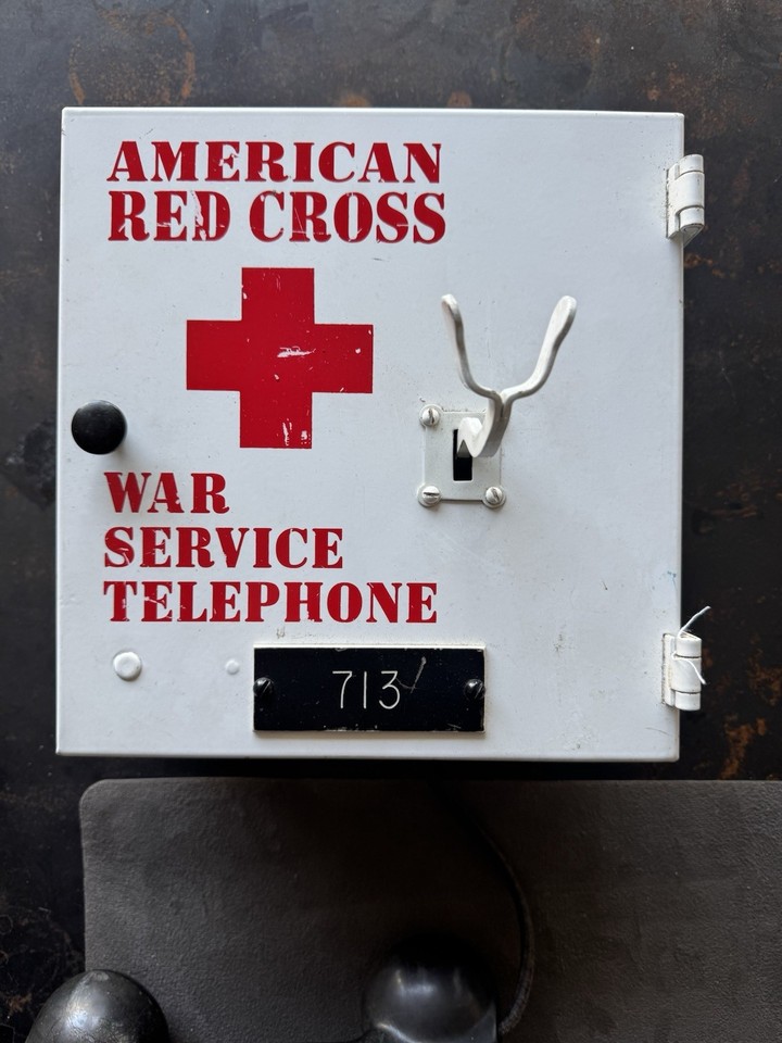 American Red Cross Hello Central Antique Telephone Co. Vintage Wartime ...