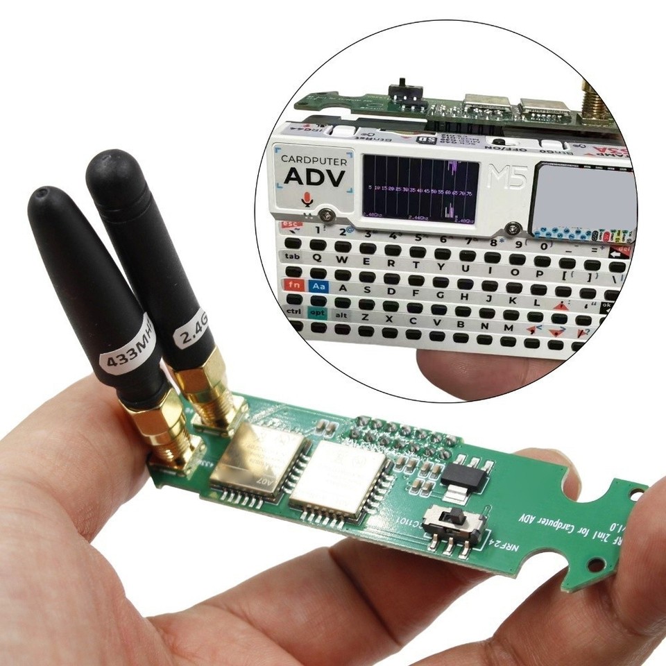 CC1101 NRF24 RF Module for M5Stack Cardputer 2in1 Wireless ...