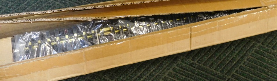 ARISTOCRAFT G SCALE 30195 5' STRAIGHT TRACK SECTION 12 PIECES CASE 1 ...