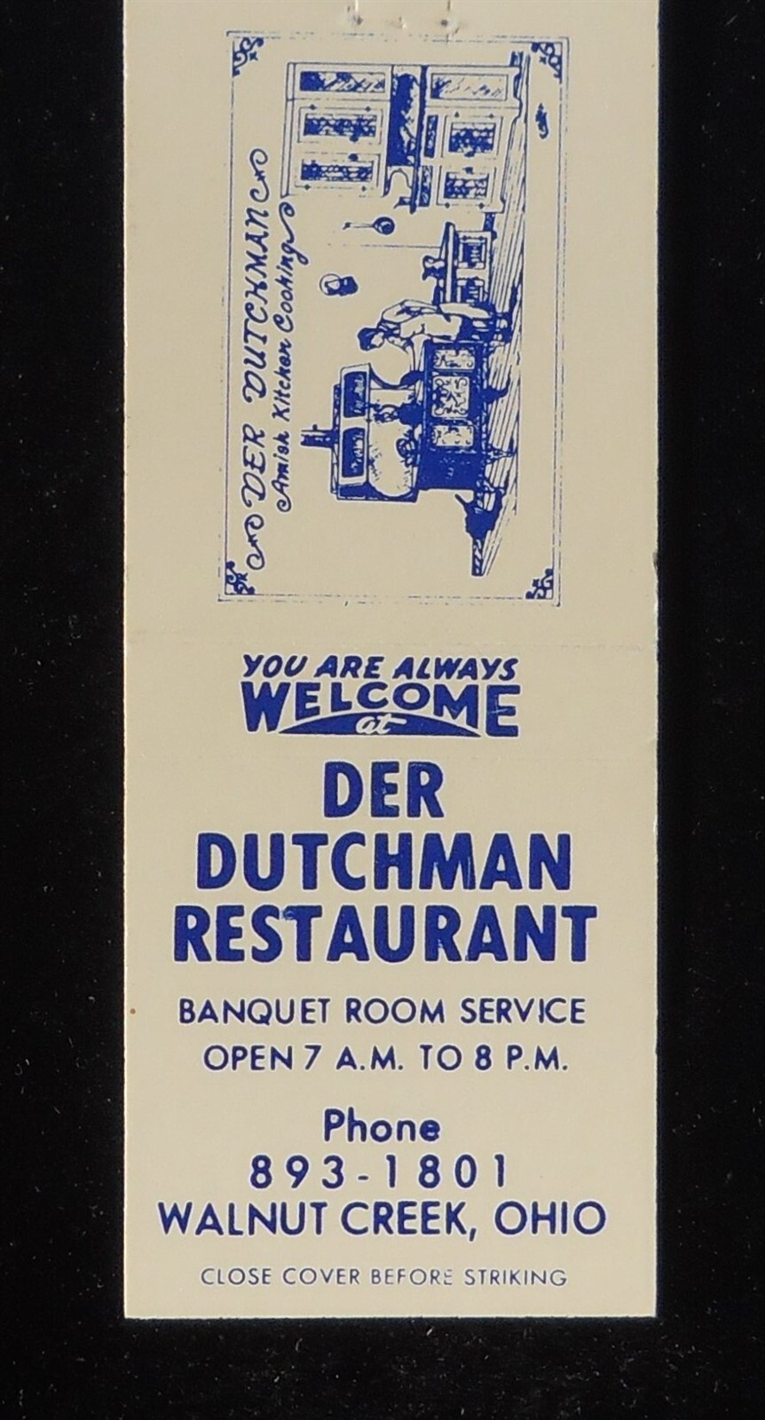 1970s Der Dutchman Restaurant Amish Kitchen Cooking Walnut Creek OH ...