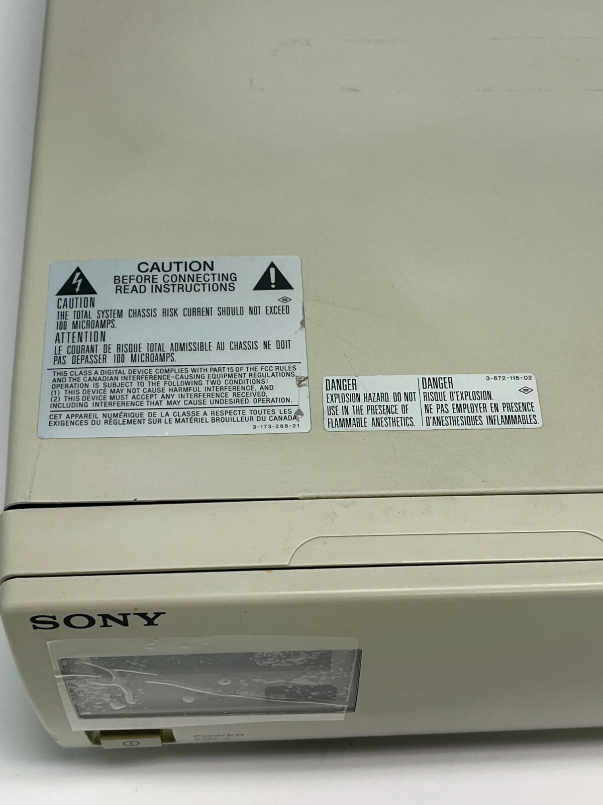 Sony+Up-5600md+Mavigraph+300dpi+Ultrasound+Color+Video+Printer for sale ...