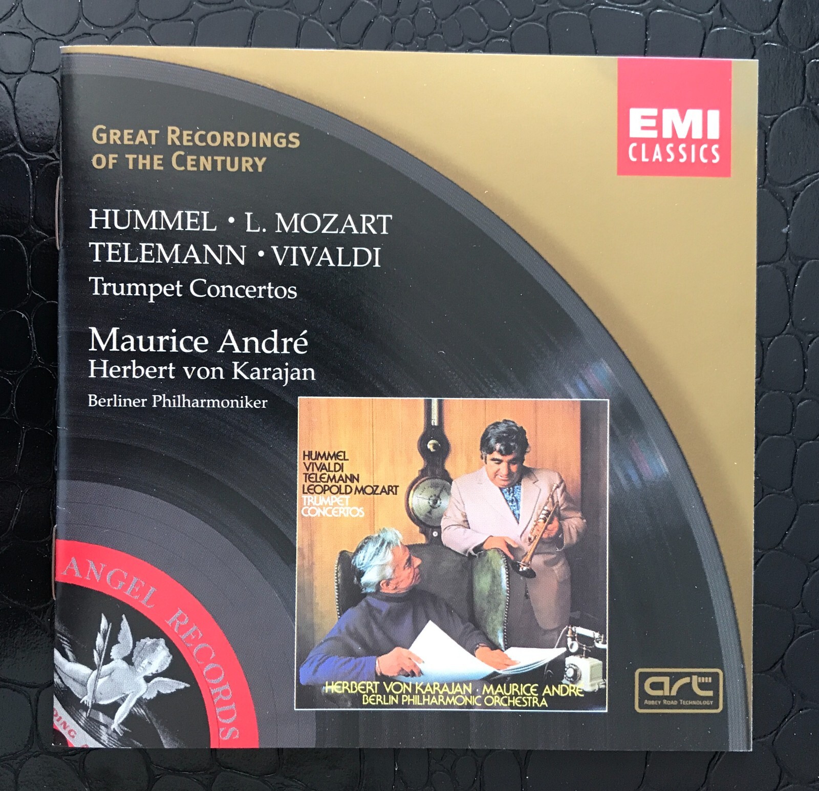 HERBERT VON KARAJAN HUMMEL MOZART VIVALDI Trumpet Concertos NM CD ...