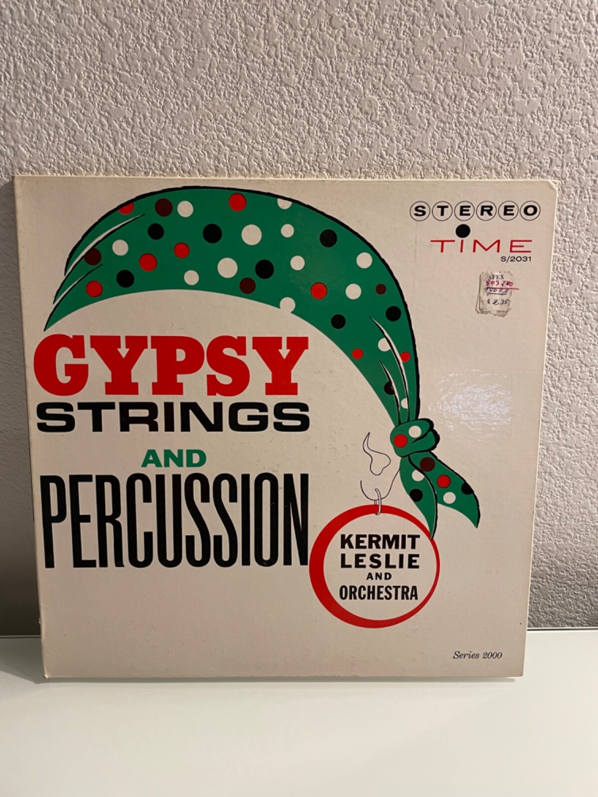 GYPSY STRINGS & PERCUSSION Kermit Leslie & Orchestra Vinyl LP s/2031 ...
