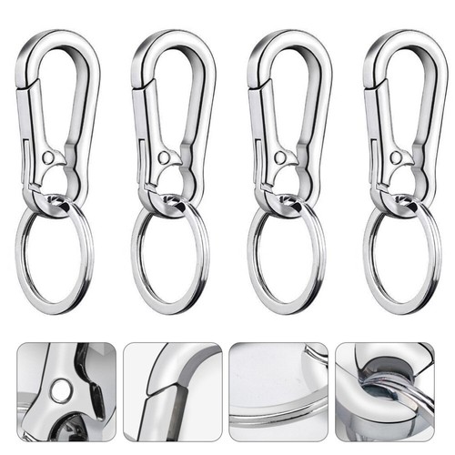 5 Pcs Waist Keychain Lovers Practical Quick-release Hanging Ring Chains ...