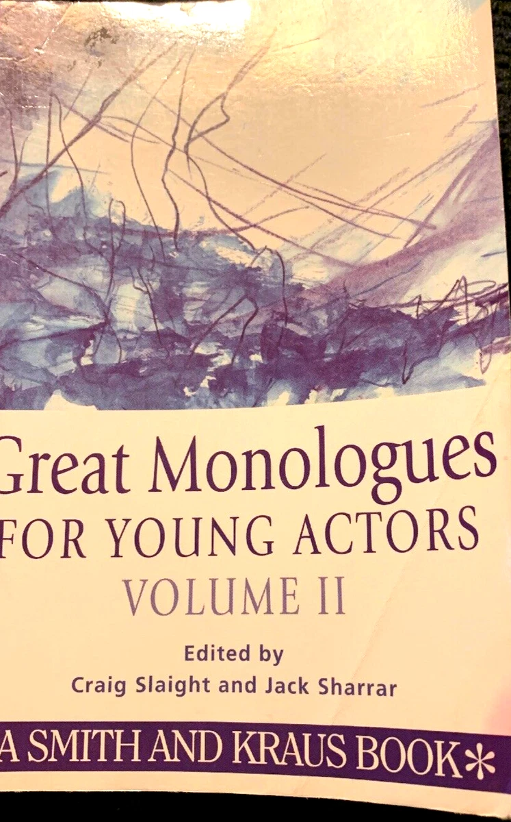 Monologues For Young Actors