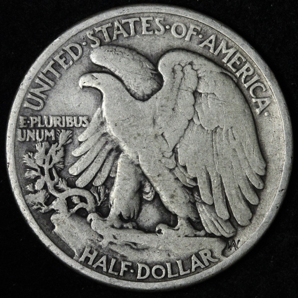 1918 Walking Liberty Silver Half Dollar FINE E199 XGCE | eBay