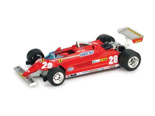 1:43 Brumm Ferrari 126Ck Turbo F1 Montecarlo Pironi 1981 R368 Diecast ...