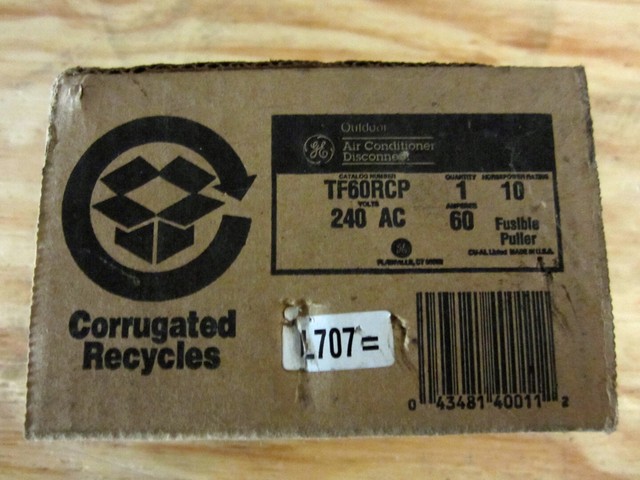 GE TF60RCP Fused AC Disconnect for sale online | eBay