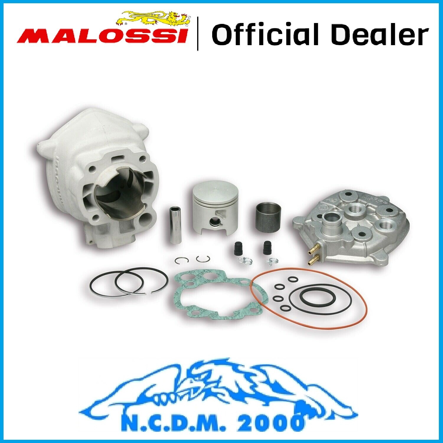 Thermal Unit Ø 50 IN Aluminum H2O Aprilia Rs 50 2T LC (Minarelli Am 3 6 ...