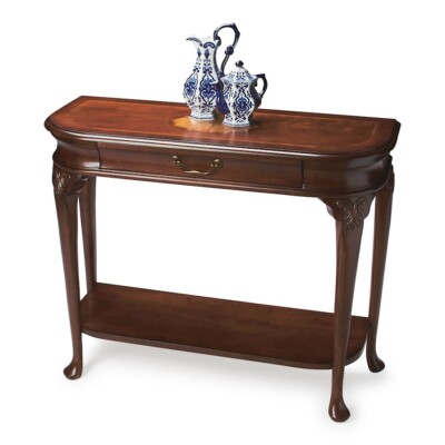 Butler Ridgeland Plantation Cherry Console Table, Plantation Cherry ...