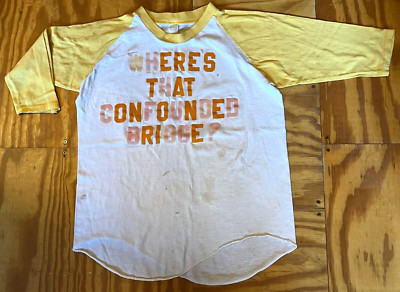 LED ZEPPELIN-WHERE'S THAT CONFOUNDED BRIDGE T-Shirt Size M Houses of ...