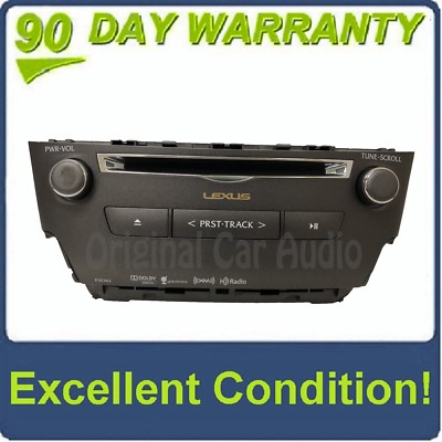 2012 - 2015 Lexus IS250 IS350 OEM Gracenote Single CD AM FM XM HD Radio ...