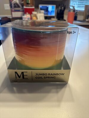 Modern Expressions Jumbo Rainbow Coil Spring Huge Slinky NIB | eBay