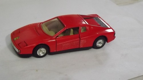 MC Toy Red Ferrari Testarossa Opening Doors 1/39 Scale | eBay