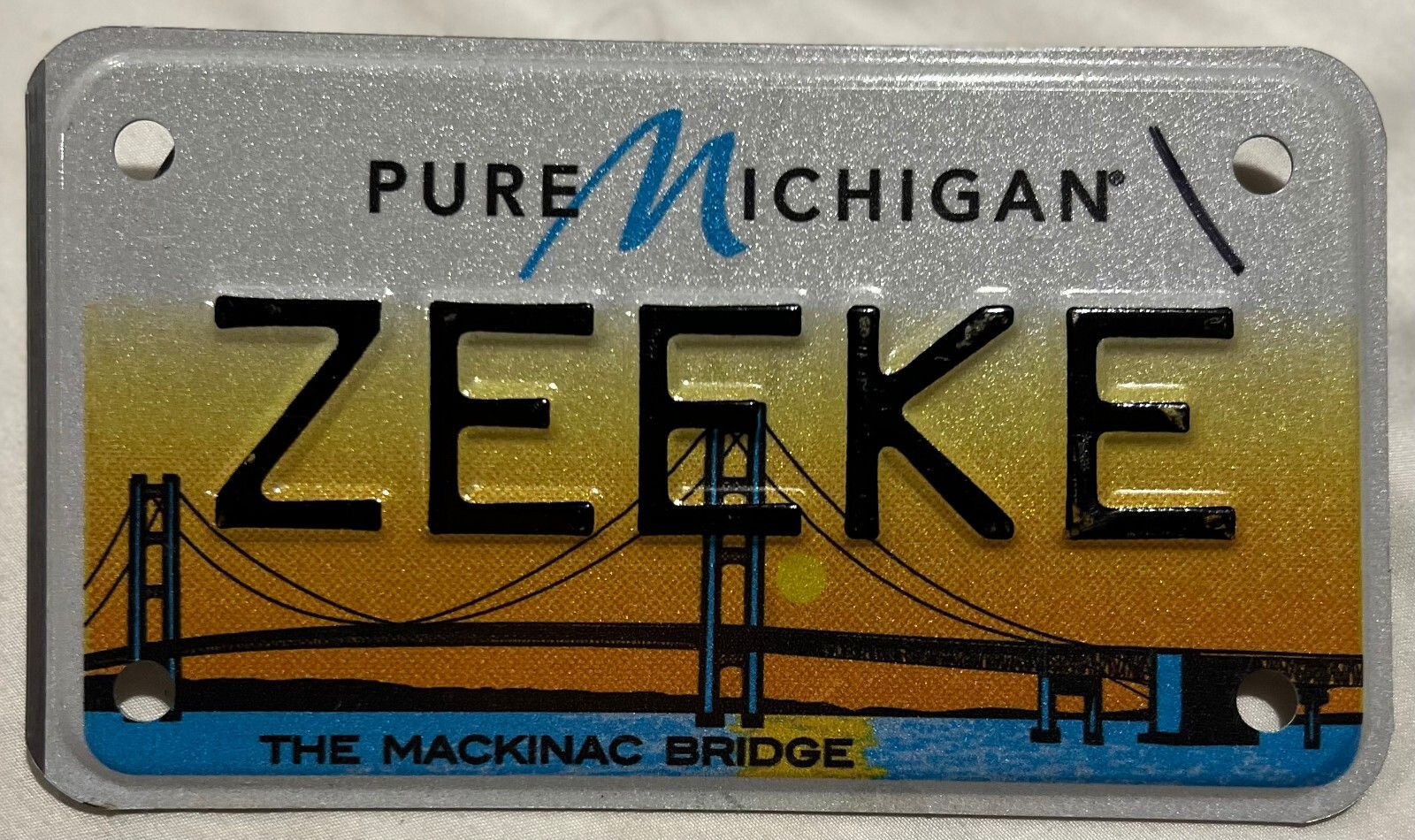 LICENSE PLATES MICHIGAN M/C VANITY ZEEKE | eBay