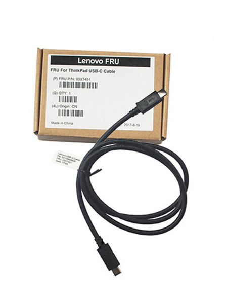 Lenovo 03X7451 USB-C Cable for Lenovo ThinkPad Series Laptops for sale ...