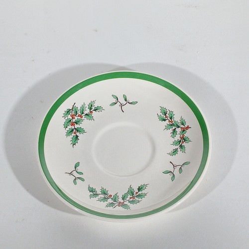 Spode Christmas Tree Saucer S3324-J Made in England - EXCELLENT | eBay
