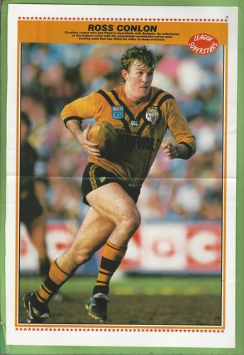 #T310. RUGBY LEAGUE SUPERSTARS PINUP - DON McKINNON & ROSS CONLON ...