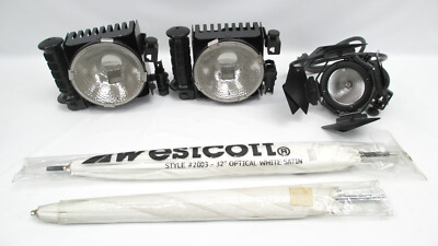 Lowel Omni + Pro light 3-Light Kit w/ Barn Doors + Westcott 2003 32 ...