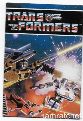 Transformers Original G1 1984 Box Insert Catalog Checklist Form | eBay