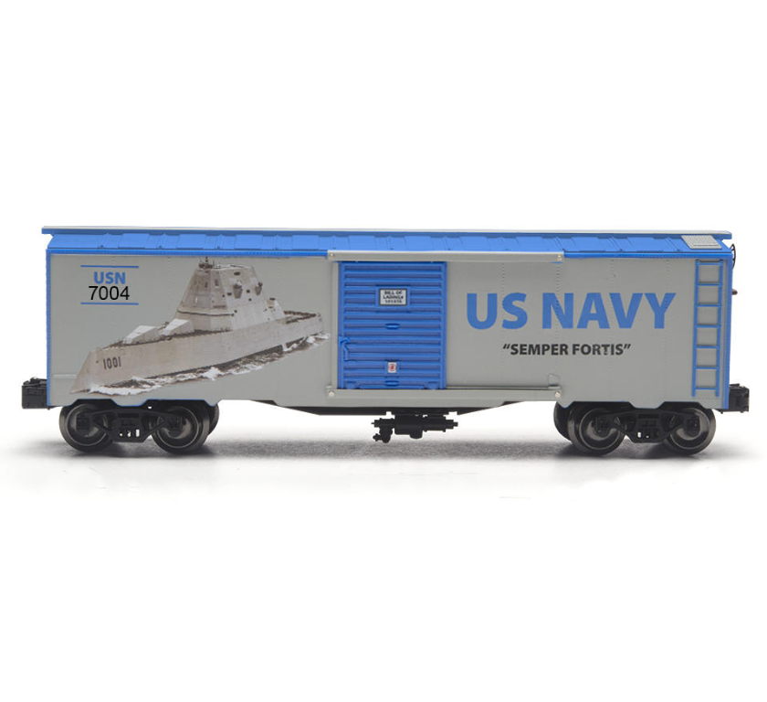 O Gauge United States Navy Boxcar with Operating Coupler, Military ...