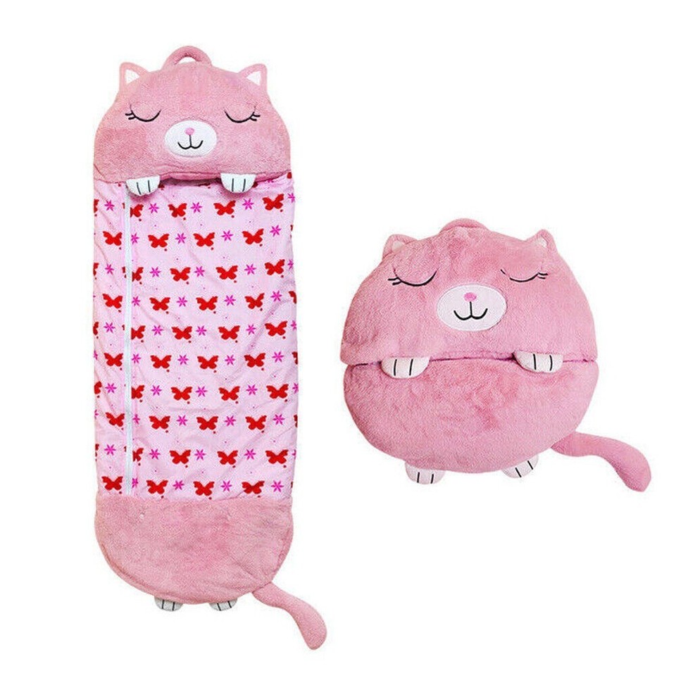 Sleeping Bag Happy Napping Napper Kid FUNNY Pillow Warm Camping Unicorn ...