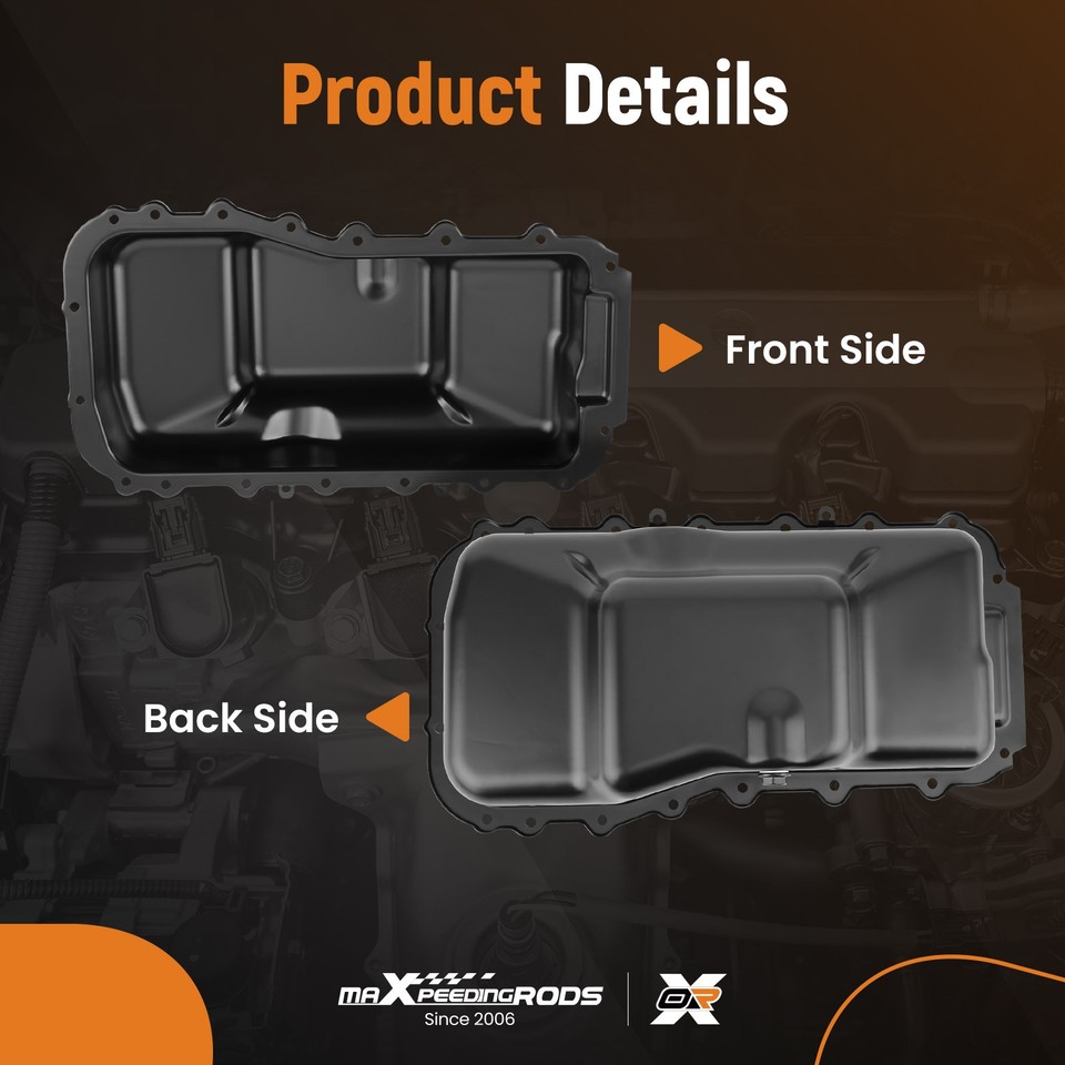 Engine Oil Pan For Dodge Grand Caravan Chrysler Plymouth 3.3L 3.8L V6 ...