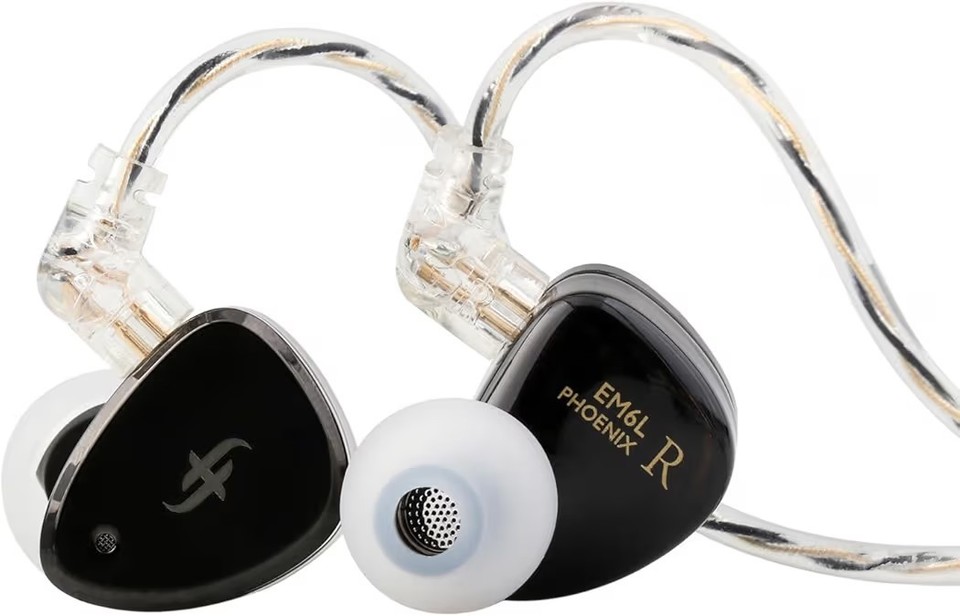 SIMGOT EM6L in Ear Monitor, 1DD + 4BA Hybrid Driver IEM Earphones ...
