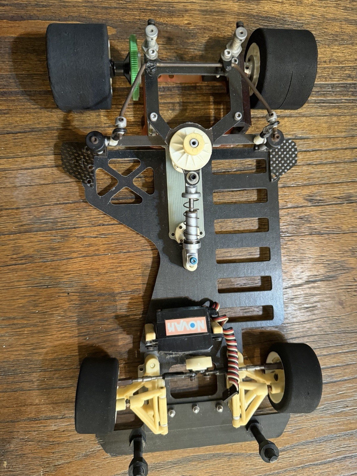 Vintage Team Associated RC12L Composite Craft Oval Chassis Fiberglass ...