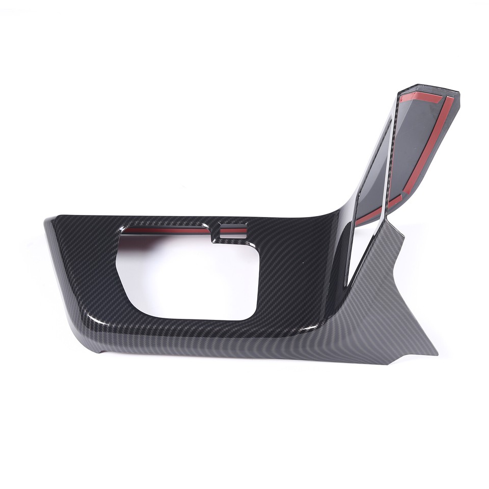 Carbon Fiber Style Center Console Cover Trim Frame For Toyota Tundra ...