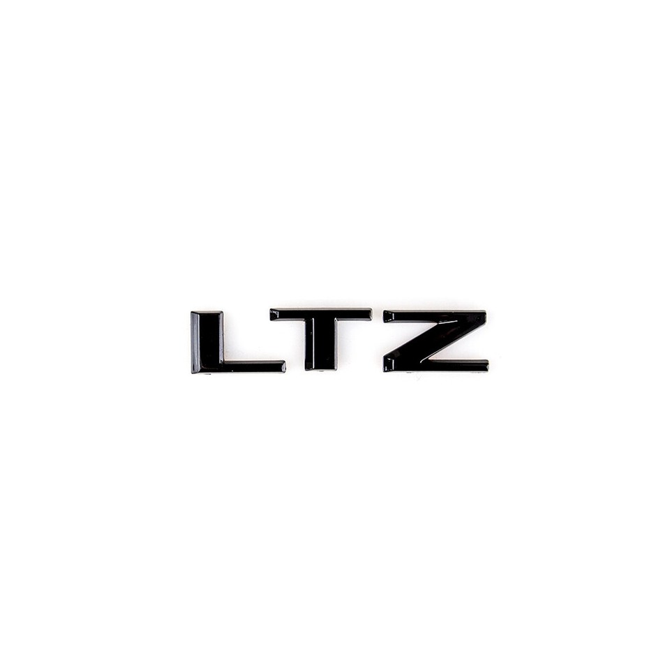 2019-2022 Chevrolet LTZ Emblem Badge 3D Gloss Black silverado 15925503 ...