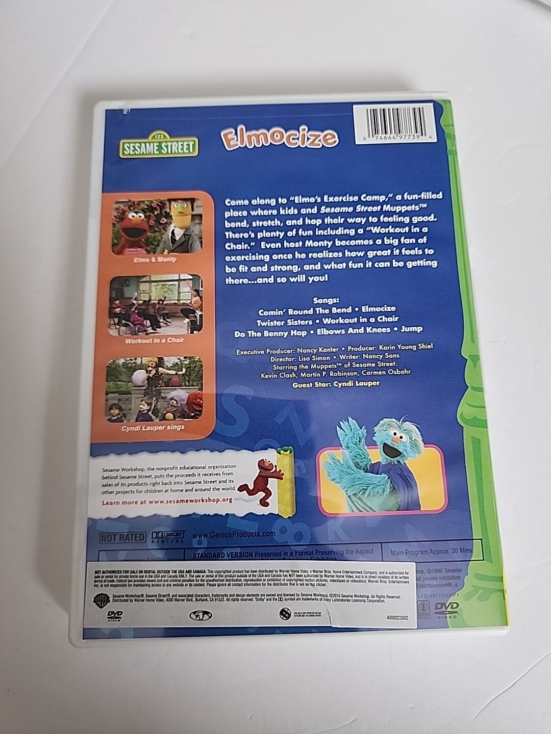 Sesame Street - Elmocize (DVD, 2002) for sale online | eBay