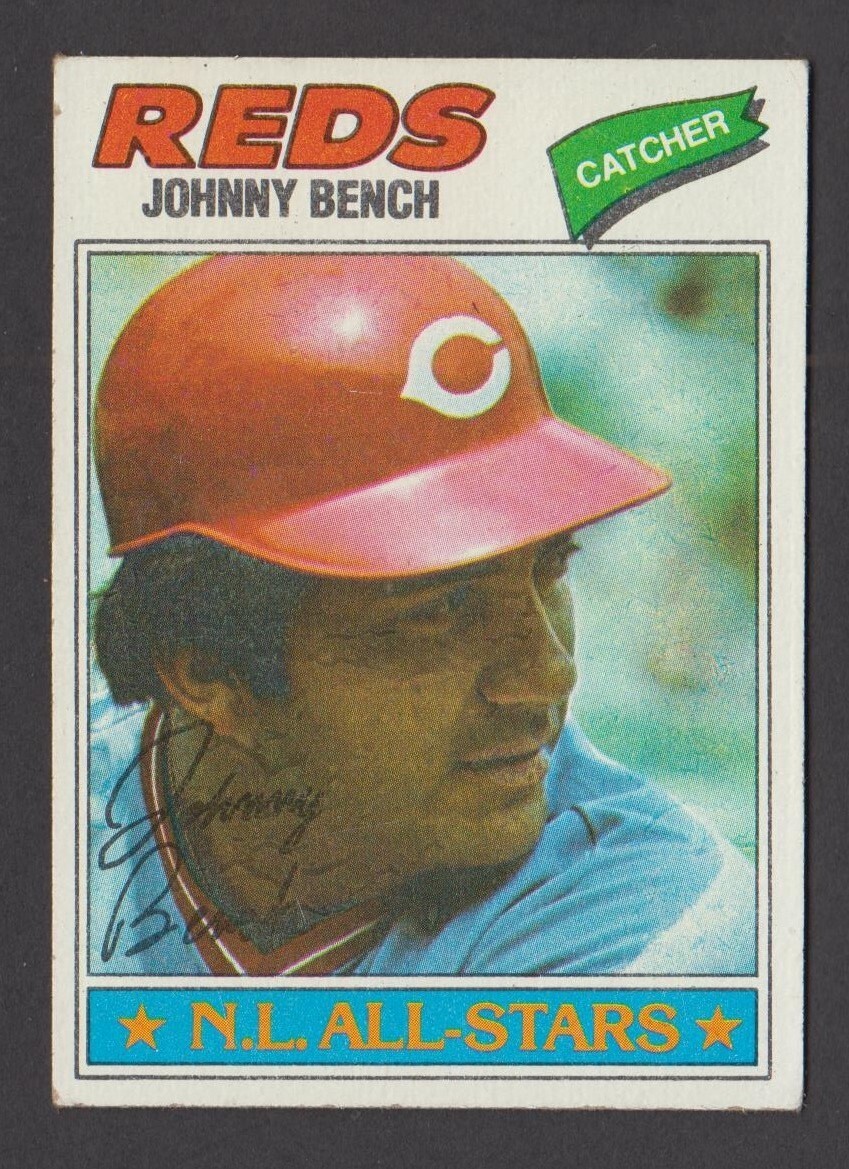 1977 Topps Baseball Johnny Bench Cincinnati Reds #70 | eBay