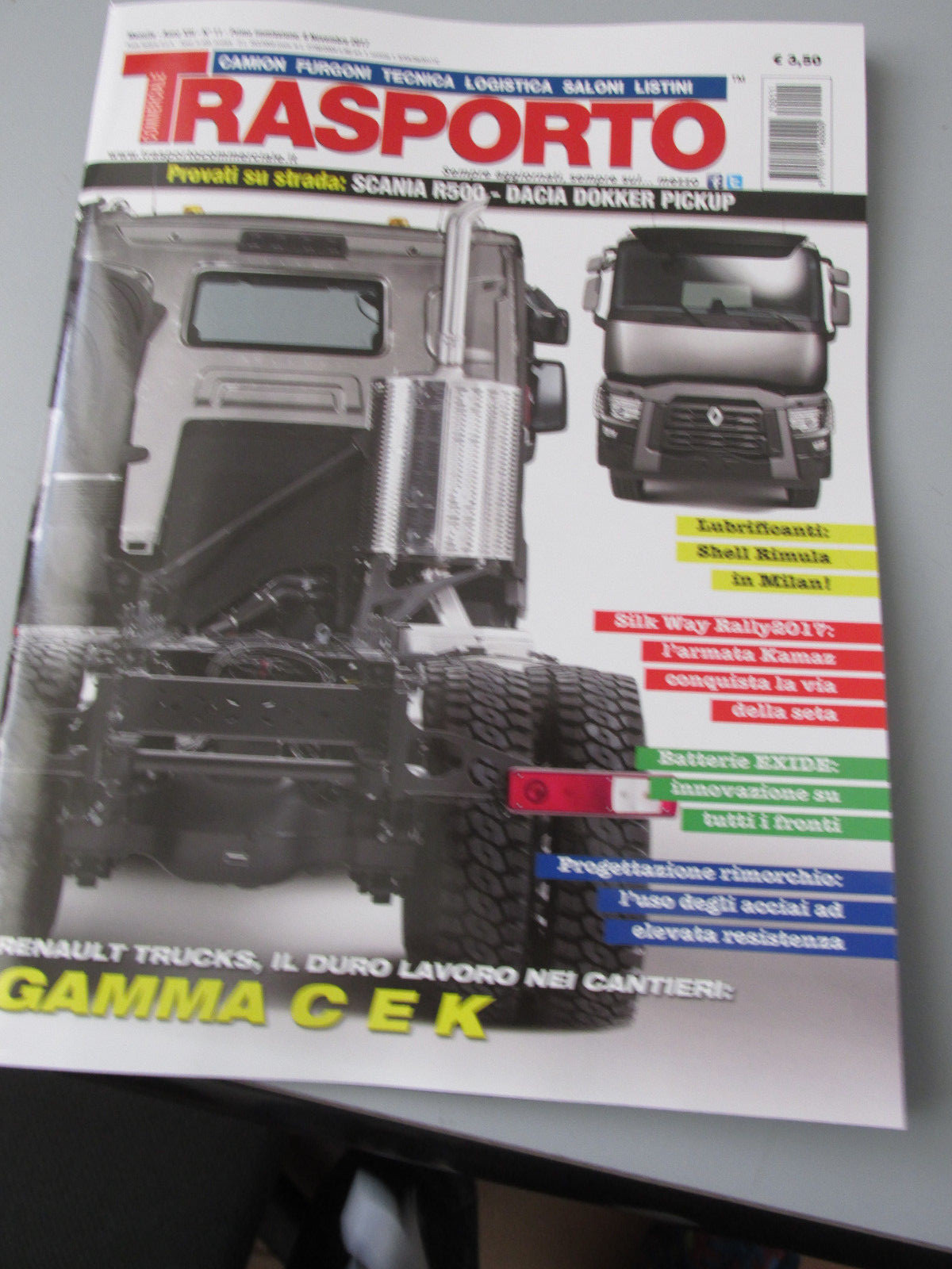 Magazine TRANSPORTATION COMMERCIAL No. 11 Of November 06, 2017 | eBay UK
