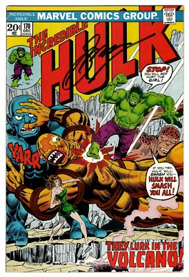 Incredible Hulk #170 FN Signed w/COA Gerry Conway 1972 Marvel Comics | eBay