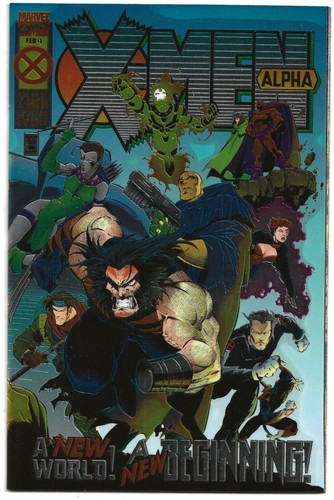 Marvel Comics; XMen Alpha & Prime Chromium wraparound, Scott Lobdell ...