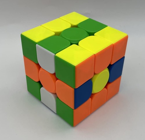 Magnetic Speed Cube 3x3 Magic Cube Puzzle Cube Toy Gift for Kids Adults ...