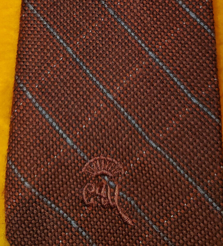 VINTAGE COUNTESS MARA ~ WOOL MENS DRESS TIE ~ "RITRAT… - Gem