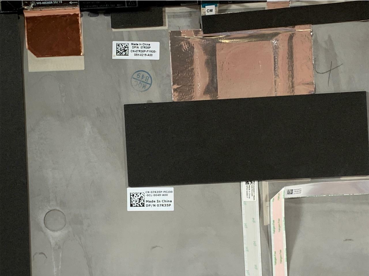 Alienware m17 17.3" LCD Lid Back Cover Assembly Silver - Dell 7R35P ...