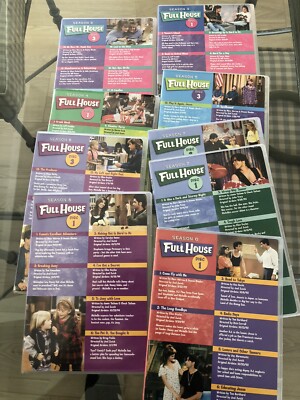 Lot Of 9 Full House DVDs. 2 Missing DVDs There Are 2 In Each Sleeve | eBay