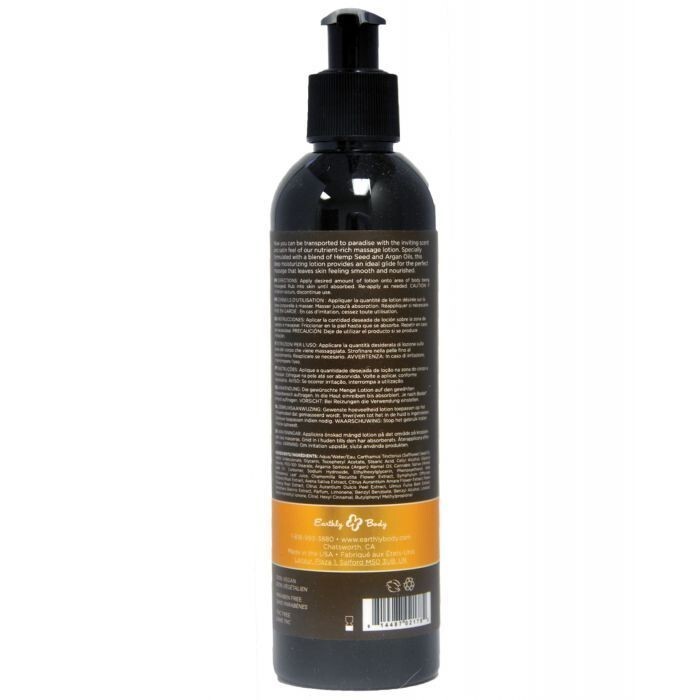 Earthly Body Hemp Seed Massage Lotion - 8 oz Dreamsicle 814487021782 | eBay
