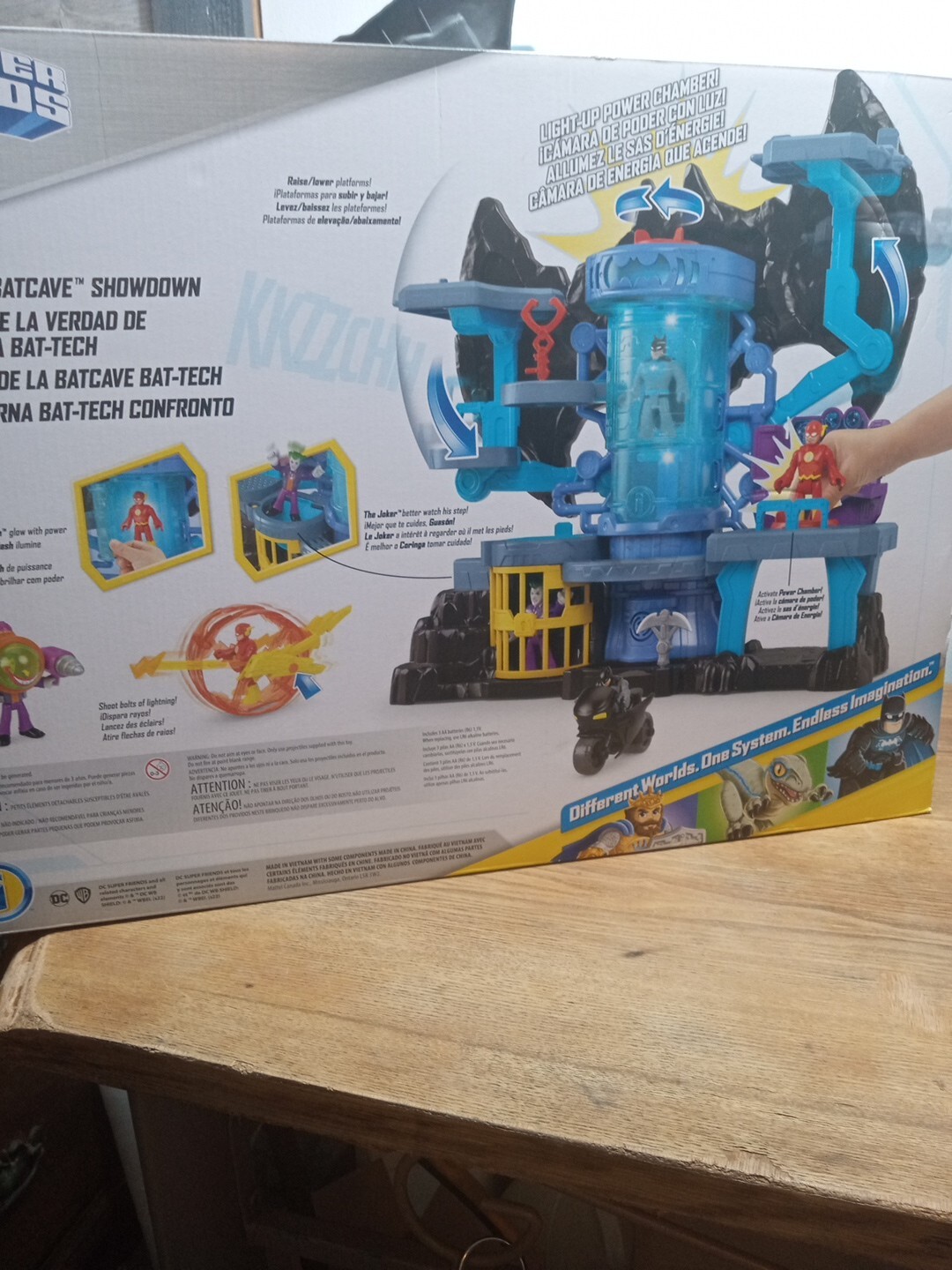 Fisher-Price Imaginext DC Super Friends Bat-Tech Batcave Batman Playset ...
