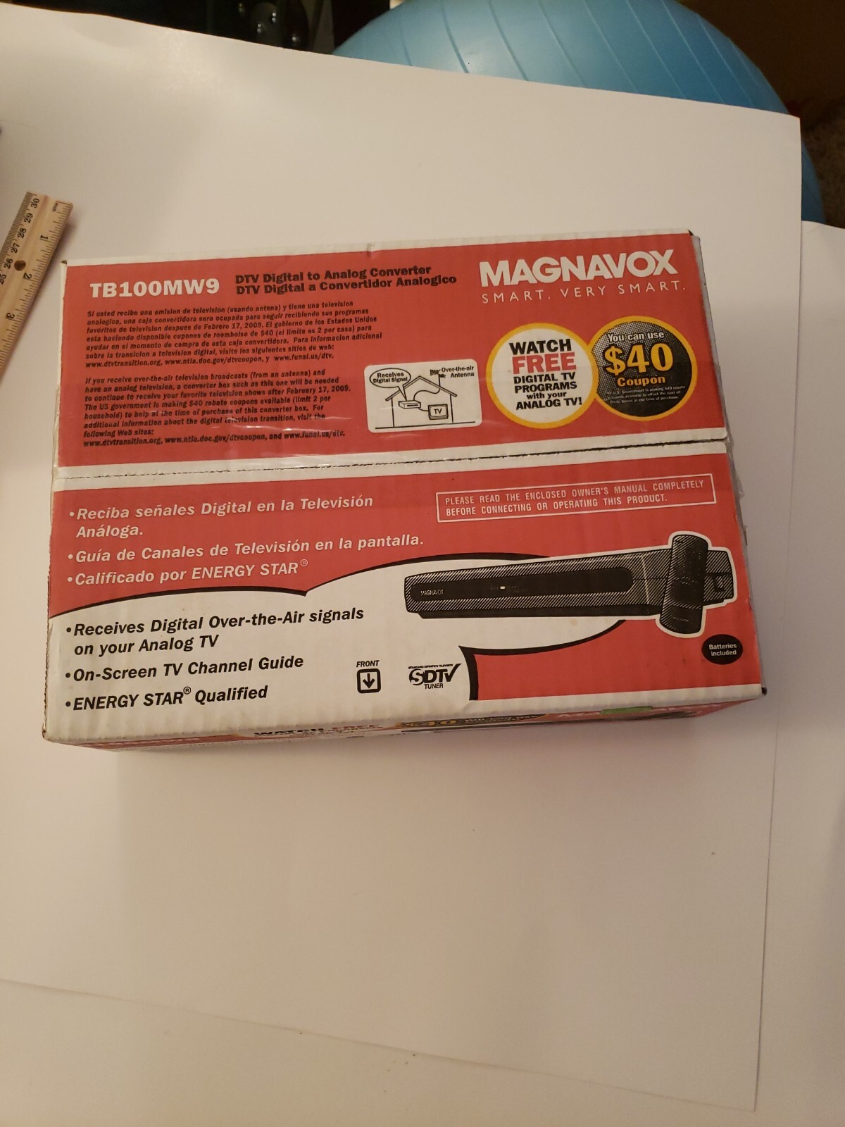 Magnavox TB100MW9 Converter box NEW IN SEALED BOX | eBay