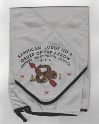 OA Sanhican Lodge 2 George Washington Council Neckerchief [NC-4068] | eBay