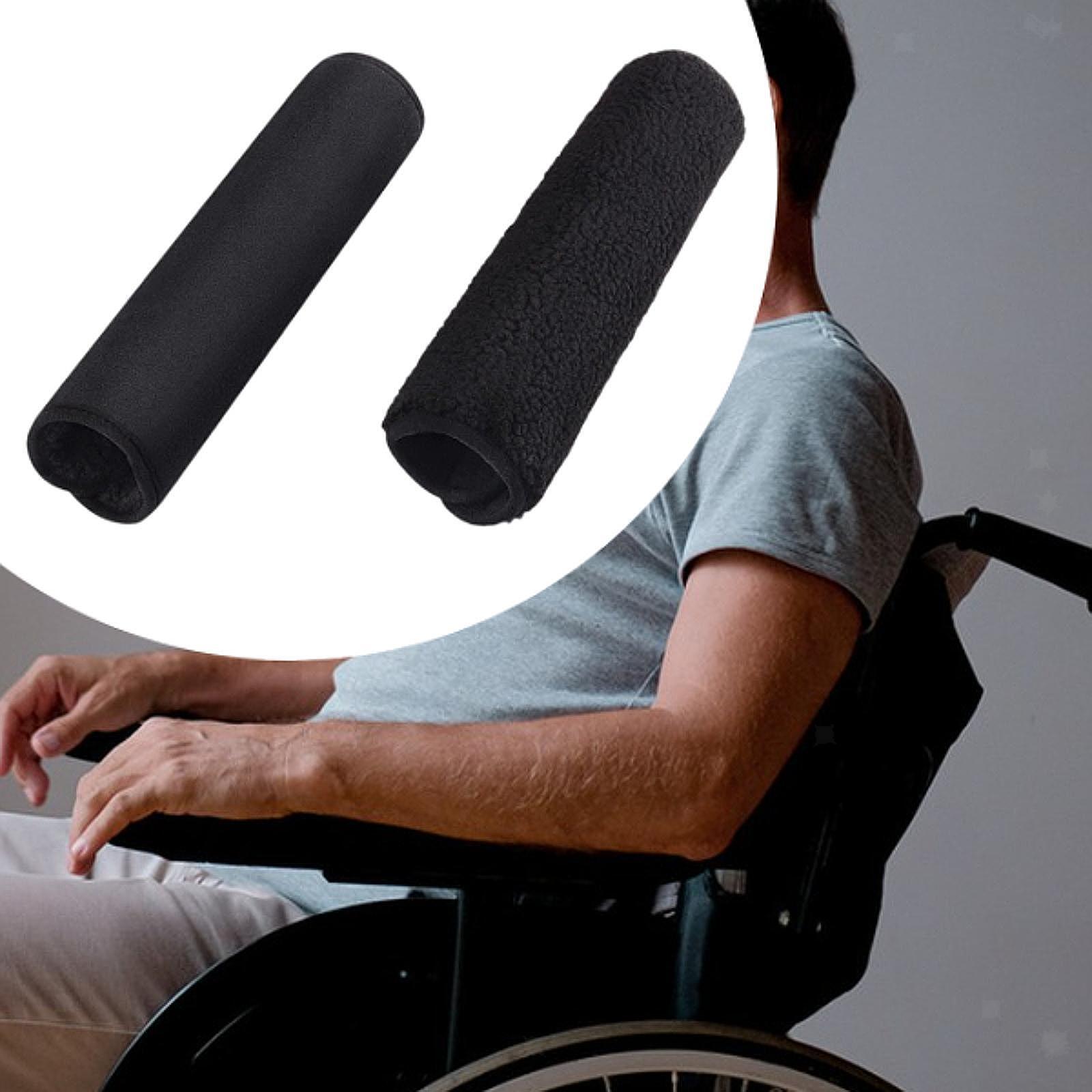 2Pcs Wheelchair Armrest Cover Wheelchair Pads for Transport Chair Arm ...