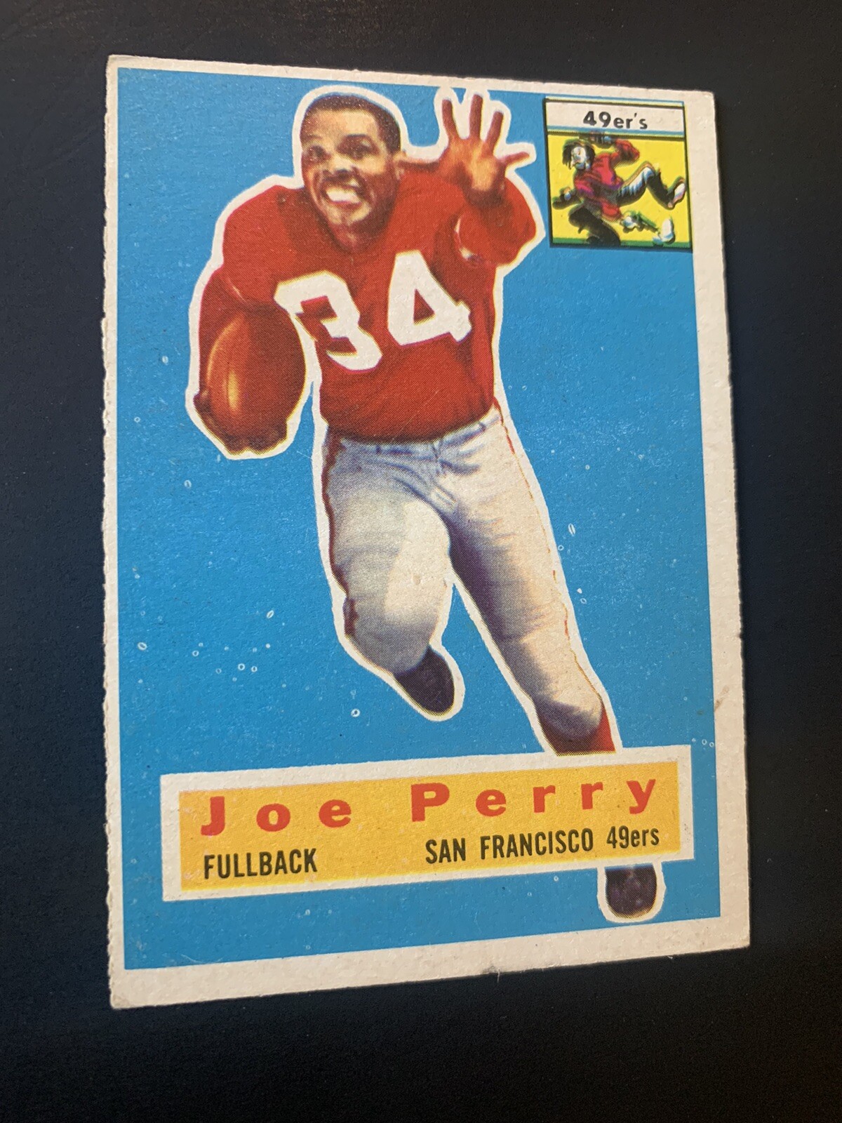 1956 Topps Football #110 Joe The Jet PerryHOF EX San Francisco 49’ers ...