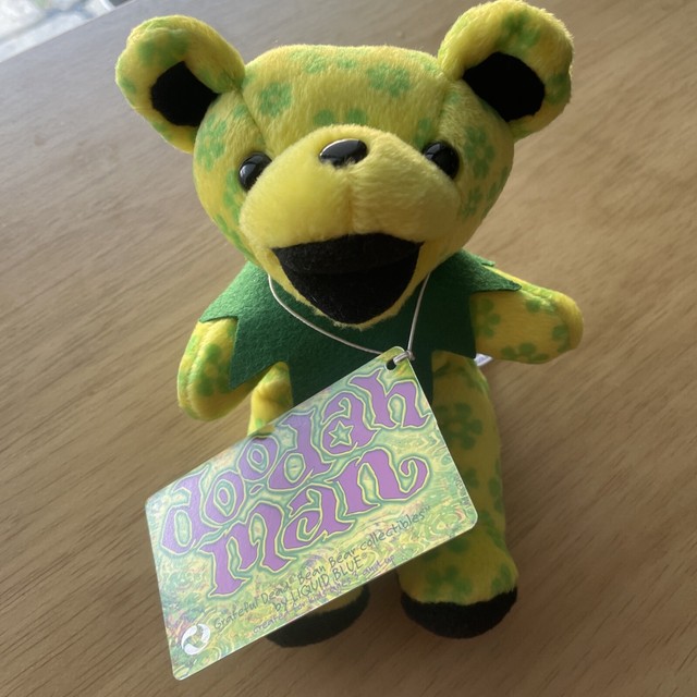 Grateful Dead Bean Bear Liquid Blue Doodah Man Series 3 Edition 1999 ...