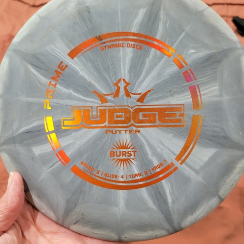 Used Dynamic Discs Prime Burst Judge Putter Dynamic Discs Golf Grey | eBay