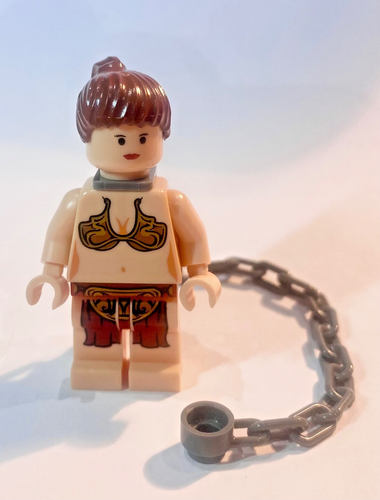 0085 LEGO Star Wars Princess Leia Slave Outfit Minifigure | sw0085 ...