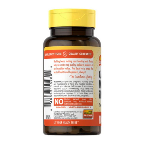 Calcium Magnesium Zinc Coated Caplets 100 Tabs By Sundance | eBay